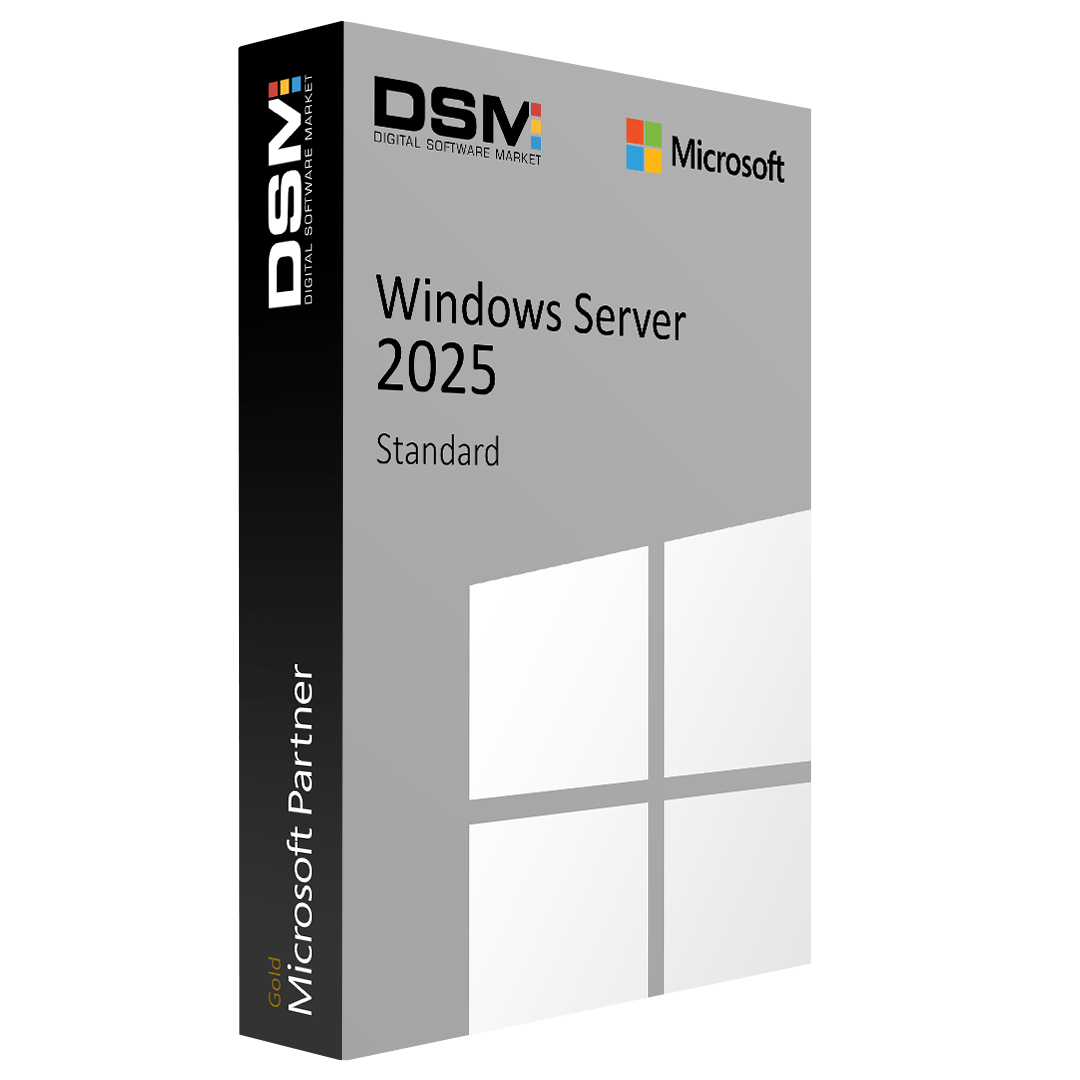 Microsoft Windows Server 2025 Standard - DSM - Digital Software Market ...